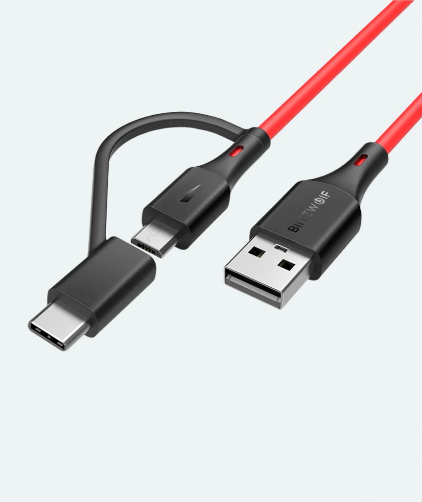 Cable de datos 2 en 1 - Wionly